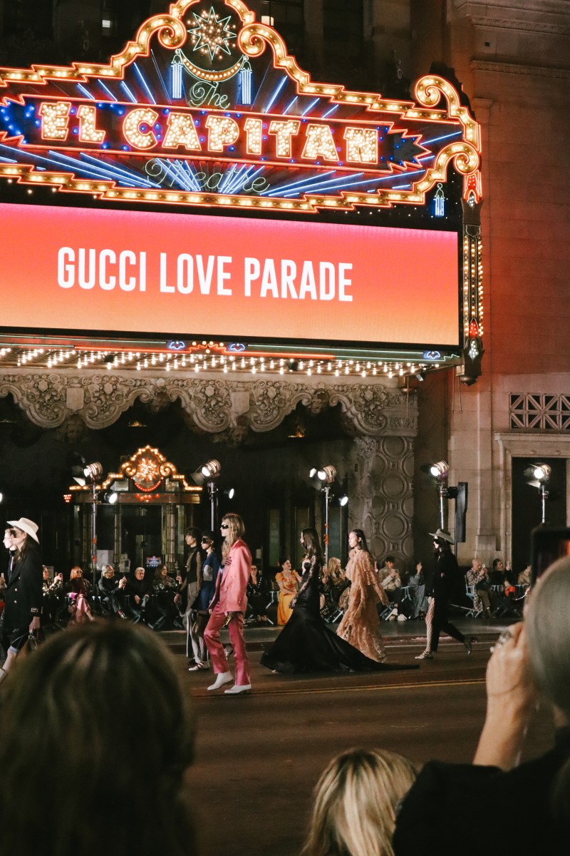 Gucci Goes Hollywood: A Look Inside the “Gucci Love Parade” – Style Speaks